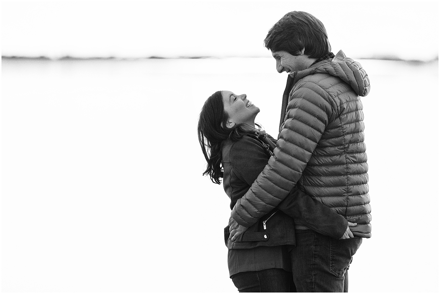 BECKY & PHIL'S STUNNINGLY SCENIC PRE WEDDING SHOOT AT HEST BANK BEACH ...