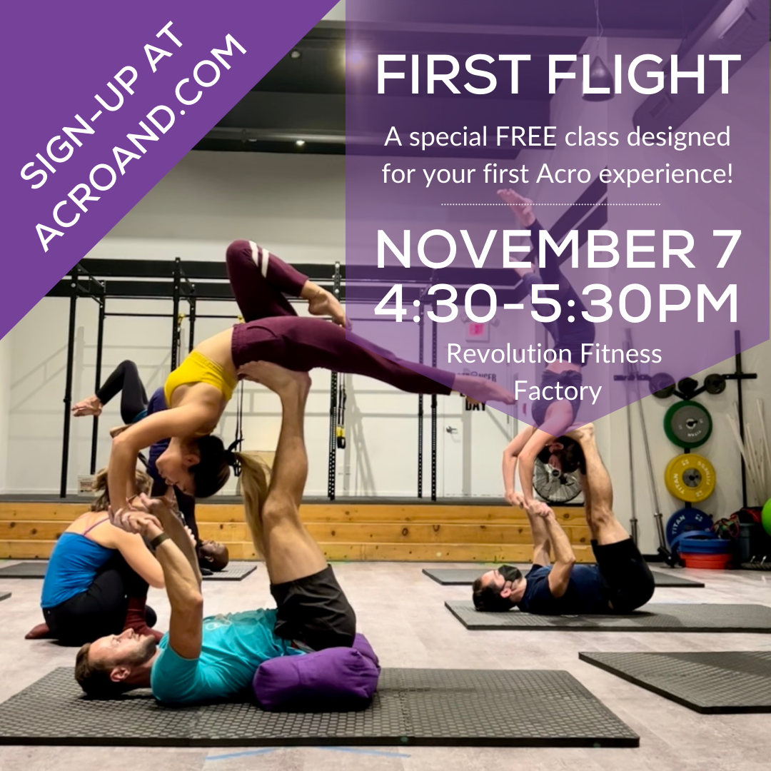 First Flight! | Acro&