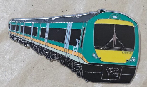 Midland Mainline Class 170 Enamel Brooch Pin Badge | TierneyModelRailway