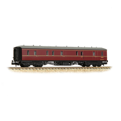 GWR Hawksworth Full Brake BR Maroon | TierneyModelRailway