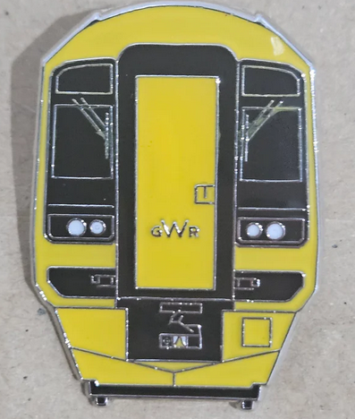 GWR Class 158 Front View Brooch Pin Badge | TierneyModelRailway