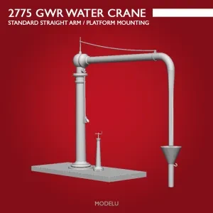 GWR Straight Platform Mount Water Crane (Early Flange ...