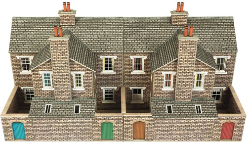 #D# L/R HOUSE BACK - STONE | TierneyModelRailway