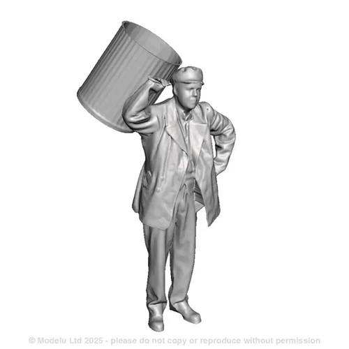 Dustbin man | TierneyModelRailway