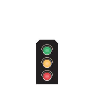 N Gauge - 3 Aspect Stop Signal | TierneyModelRailway
