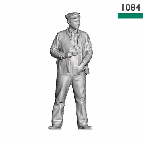 Loco Crew Drinking - drinking tea | TierneyModelRailway