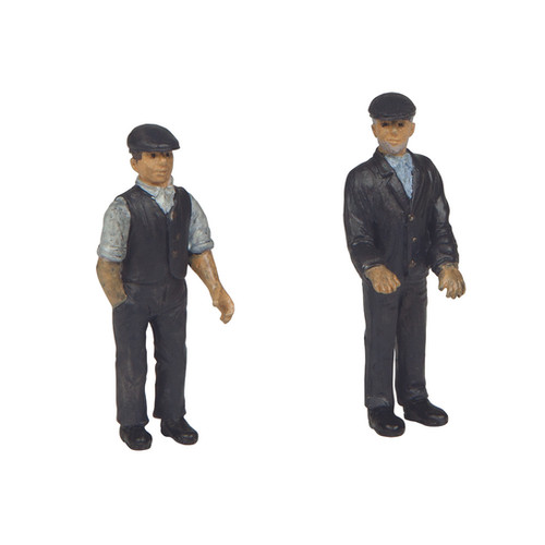 Narrow Gauge (NG7) Footplate Crew (x2 Figures) | TierneyModelRailway