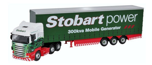 Scania Highline Curtainside Stobart Power | TierneyModelRailway