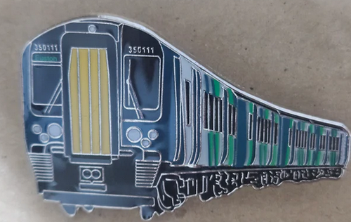 London NorthWestern Railway Class 350 Enamel Brooch Pin Badge ...