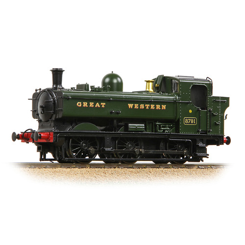 GWR 8750 Pannier Tank 8791 GWR Green (Great Western) | TierneyModelRailway