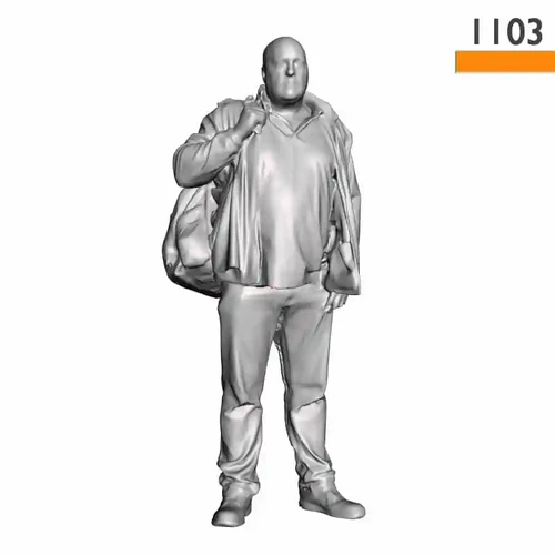 Loco Crew with Rucksack | TierneyModelRailway