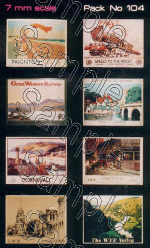 GWR Travel Posters Large | TierneyModelRailway