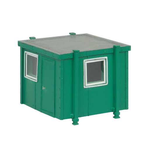 Small Portable Office - Green | TierneyModelRailway