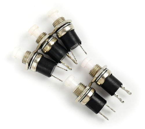 White Push to Make Switches (1) | TierneyModelRailway