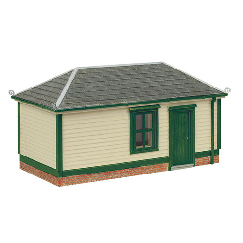 Clapboard Platform Hut - Green | TierneyModelRailway