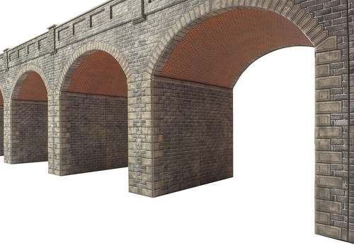 00/H0 SCALE DOUBLE TRACK STONE VIADUCT | TierneyModelRailway