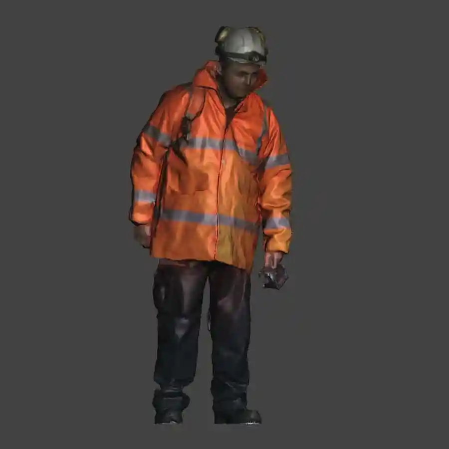 Track Worker Hi-Vis & Bardic Lamp | TierneyModelRailway