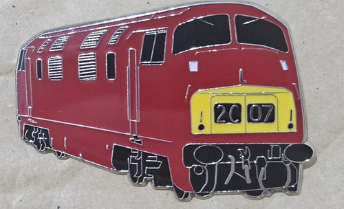 Class 42 Warship Enamel Brooch Pin Badge | TierneyModelRailway