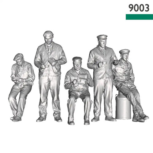 Loco Crew At Rest Bundle | TierneyModelRailway