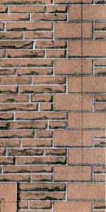 Red Sandstone Walling Building Papers | TierneyModelRailway