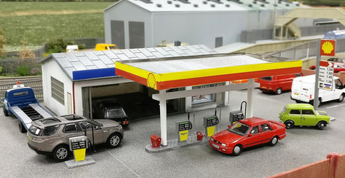 Fordhampton Service Station Kit | TierneyModelRailway