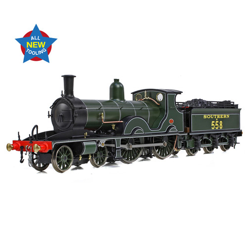 LSWR Adams T3 558 SR Lined Maunsell Green | TierneyModelRailway