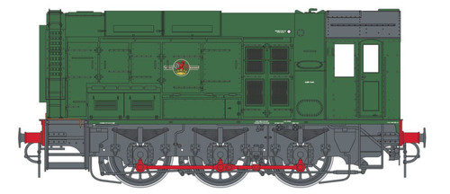 Class 08 Unnumbered BR Late Green (DCC-Fitted) | TierneyModelRailway