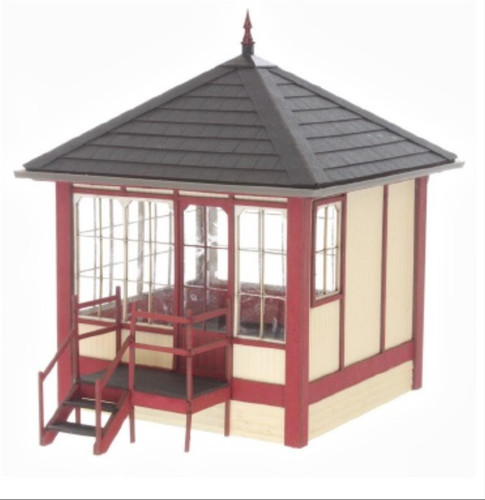 Kitmaster Genesis MR Small Signal Box Laser Cut Kit | TierneyModelRailway