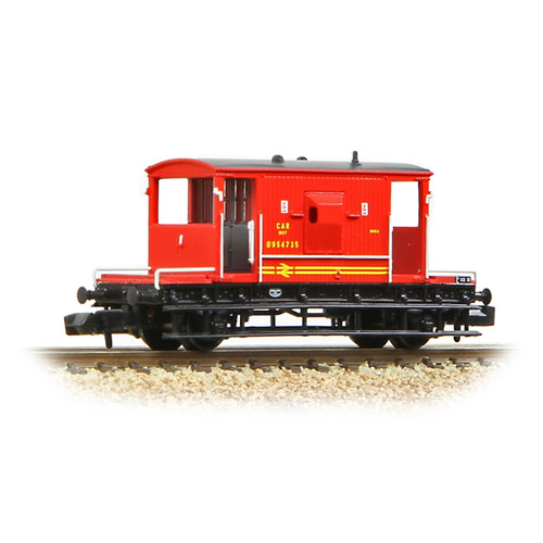 BR 20T CAR Brake Van Royal Mail Red | TierneyModelRailway