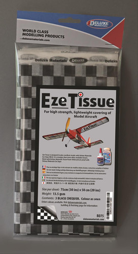 Eze Tissue Black Chequer (3) | TierneyModelRailway