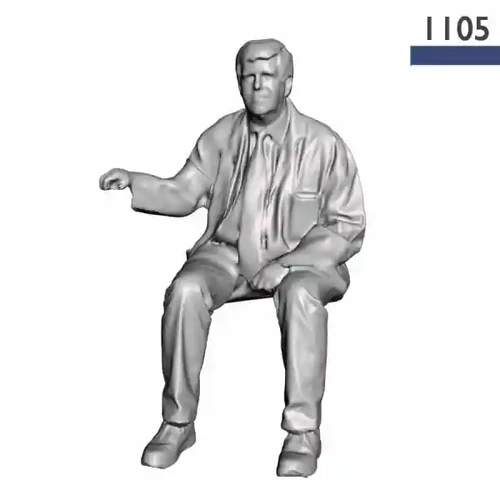 Seated Driver | TierneyModelRailway