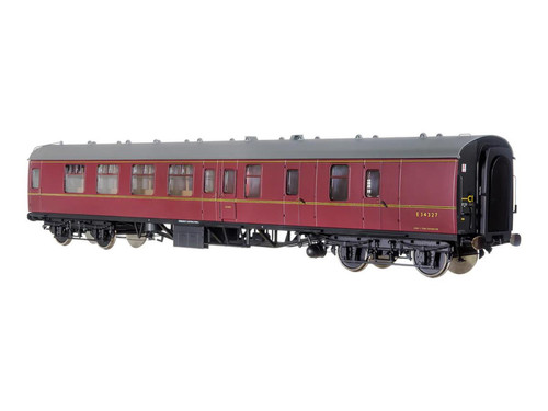 BR Mk1 Maroon BSK E34327 with Window Beading | TierneyModelRailway
