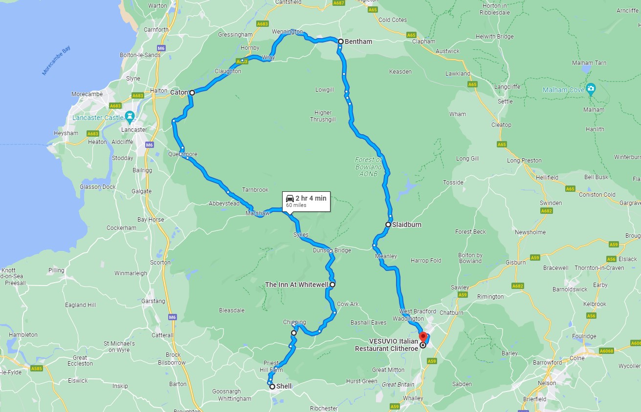 The Best Driving Roads in the Forest of Bowland - Lancashire's Hidden Gem