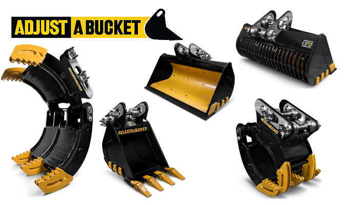 Excavator Bucket | Excavator Attachments | Australia | Adjustabucket