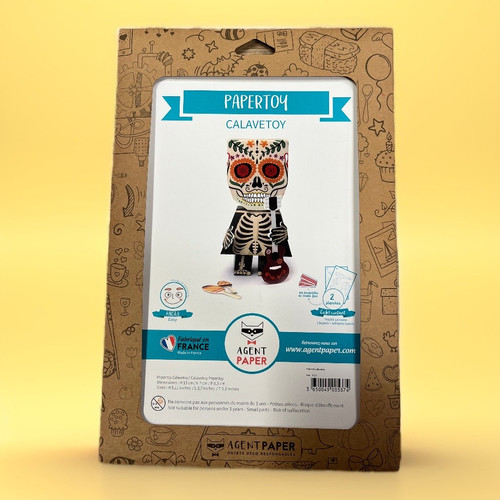 Paper Toy Calavetoy Agent Paper | Le Beau Monde du Jouet |Lyon