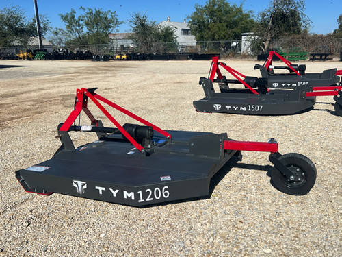 TYM 6' STANDARD DUTY SHREDDER W/0 CHAINS (1206-TYM) | Isom Tractor