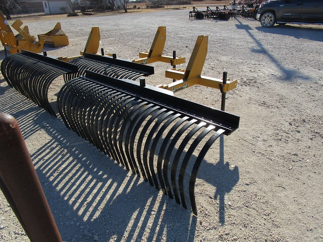 ARMSTRONG AG HEAVY DUTY LANDSCAPE RAKES- 6FT, 7FT, 8FT (HLR) | Isom Tractor