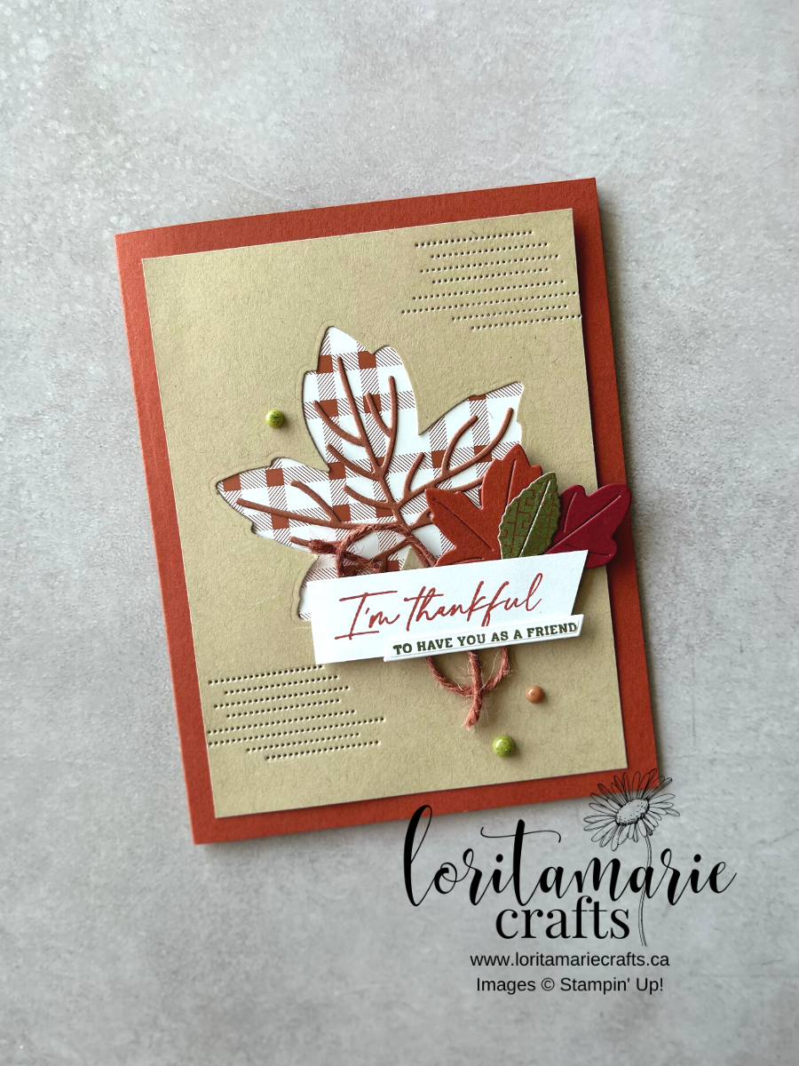 Create Fall Cards with the Autumn Leaves Dies