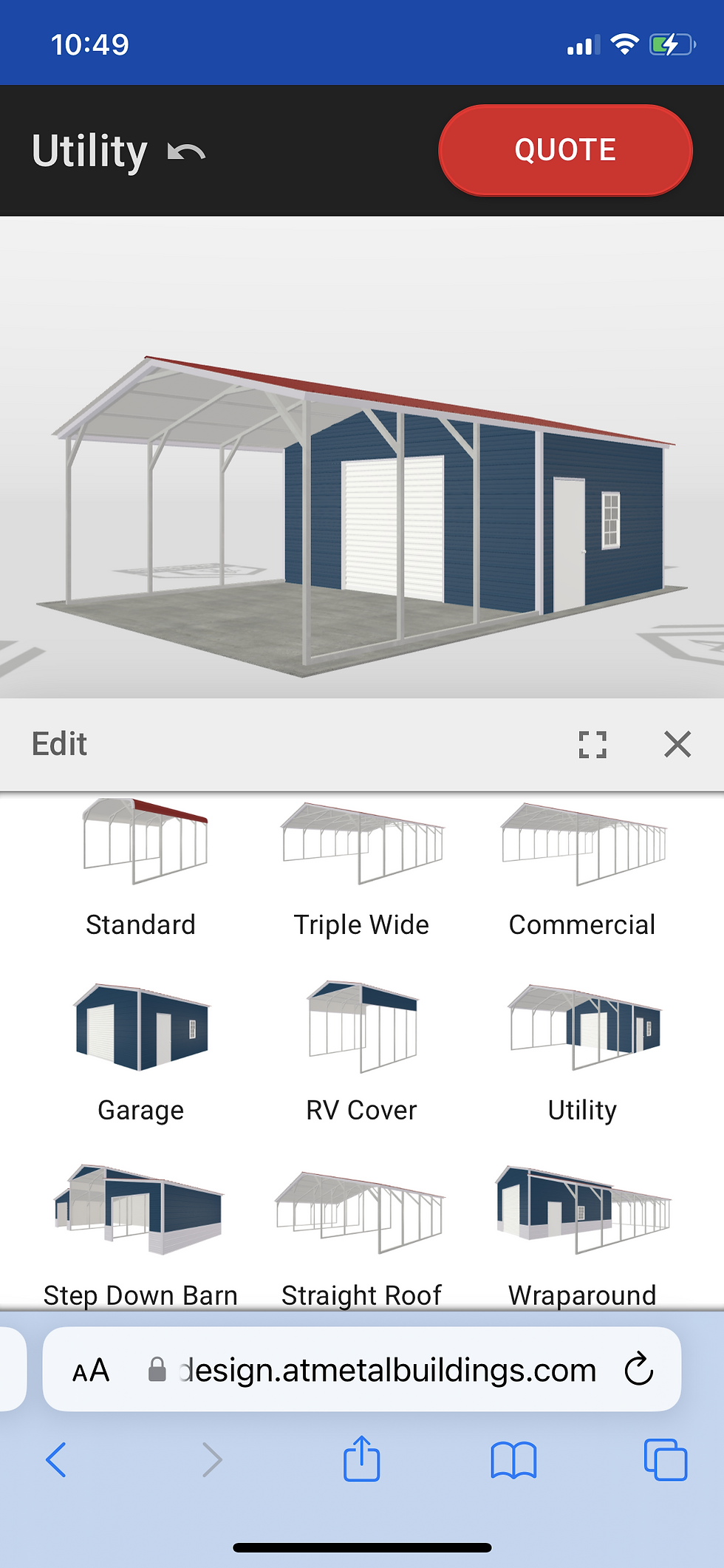 3D BUILDING DESIGNER | A&T METAL BUILDINGS LIVE CUSTOM DESIGNS