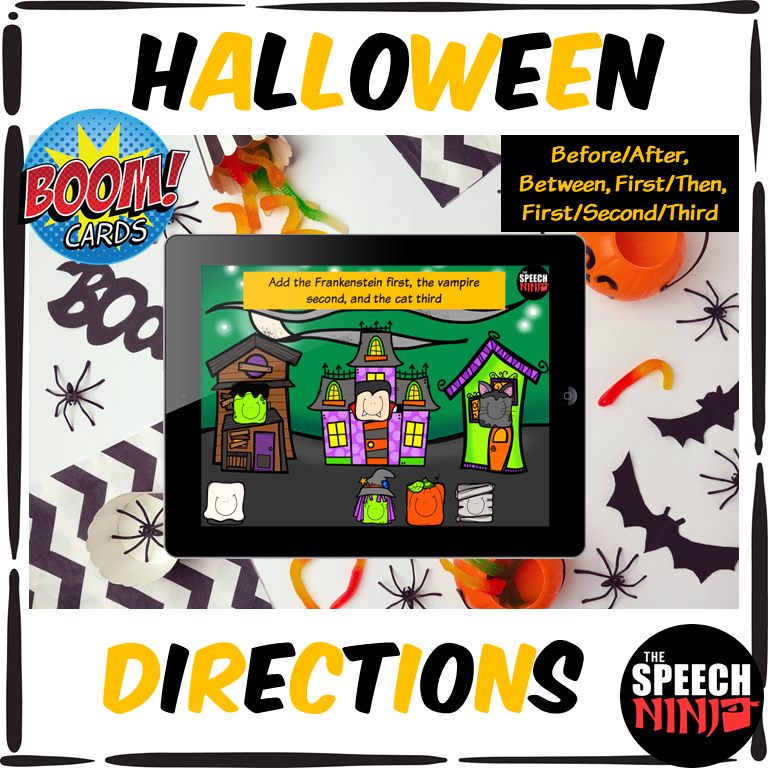 Activities for Speech Therapy During October