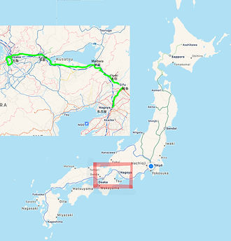 Tokaido Main line (Nagoya~Osaka) | TS Japan Rail