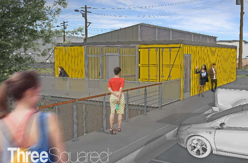 Nipote's Shipping Container Restaurant from ThreeSquaredInc 2019