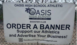 OHS Athletic Booster Club Banner 3'X5 | 2023 Site New