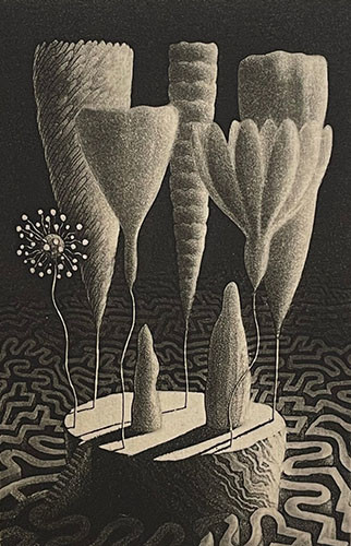 RISHO,Shigeo [companion `00 ] copperplate | Yoseido Gallery