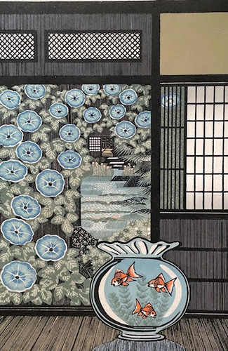 MORIMURA, Ray [morning in summer`22] woodblock | Yoseido Gallery