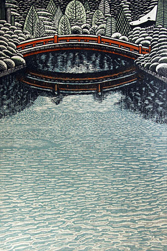 MORIMURA,Ray [Shinsen-en `19] woodblock | Yoseido Gallery