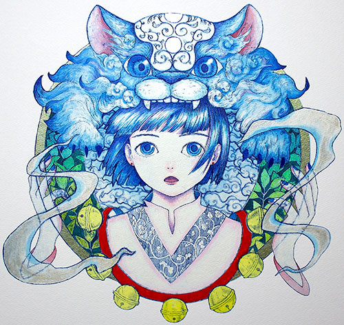 SOMA,Yuko [Fantasy - night story '25] copperplate | Yoseido Gallery