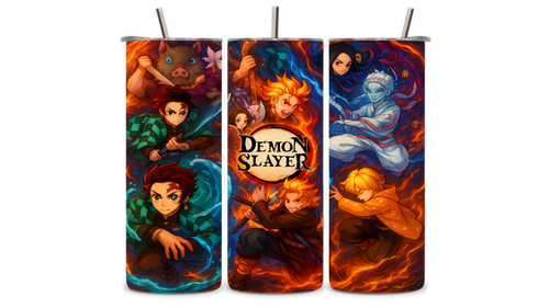 Demon Slayer Tumbler | Print Drip Co