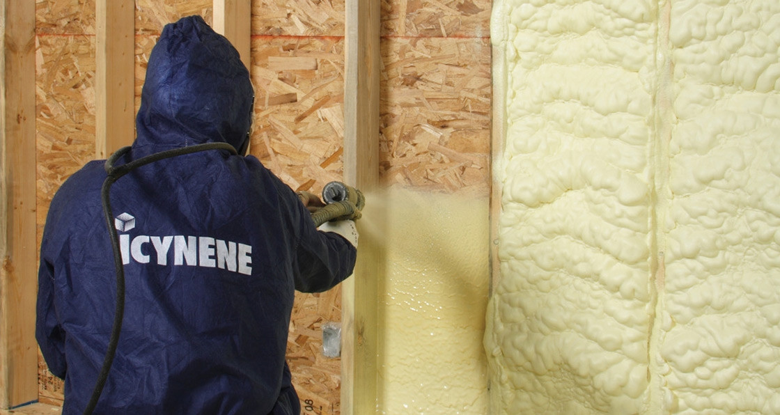Icynene Spray Insulation | Nexiom Ltd | Isle of Man