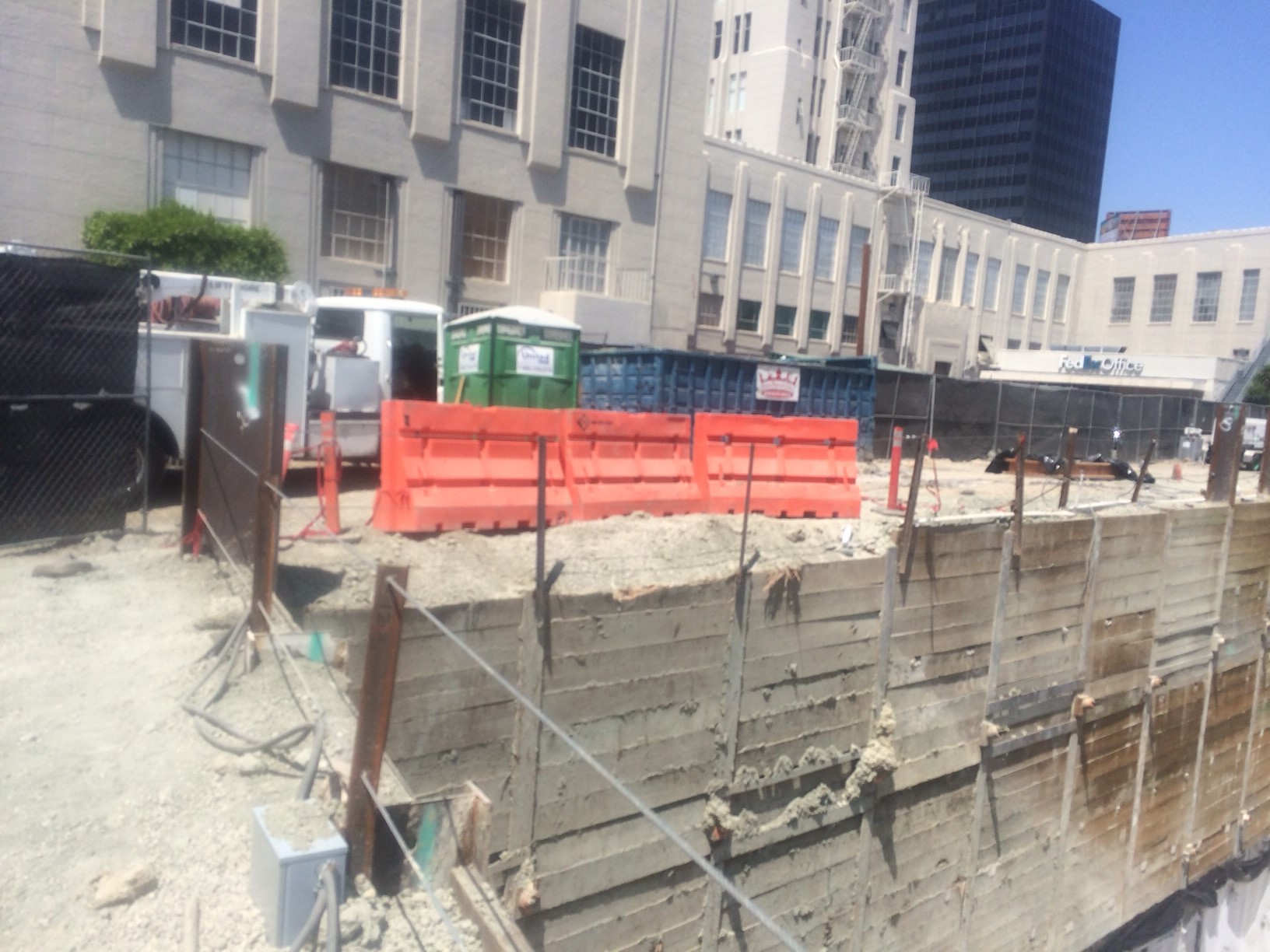 Beam and Lagging | shoring-drilling